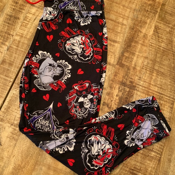 Disney | Intimates & Sleepwear | Disney Evil Villain Lounge Pants ...